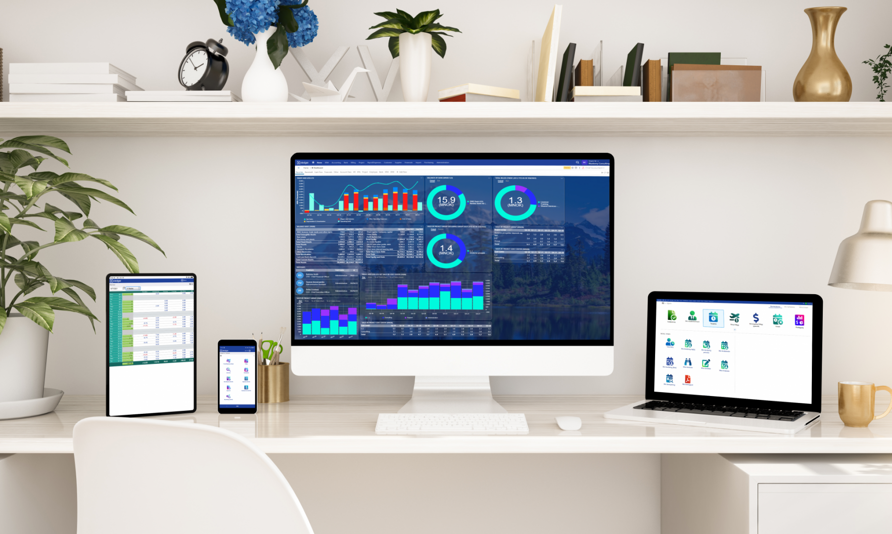 Demo av Xledger ERP - Standardisert og skybasert - Xledger